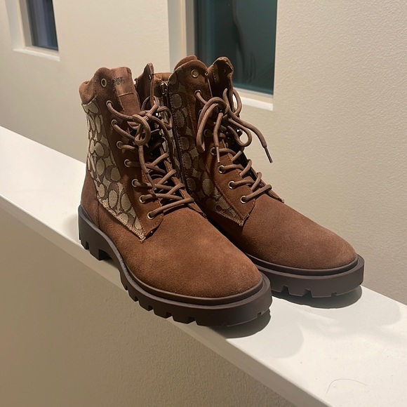 Coach | Shoes | Coach Citysole Signature Boots | Poshmark